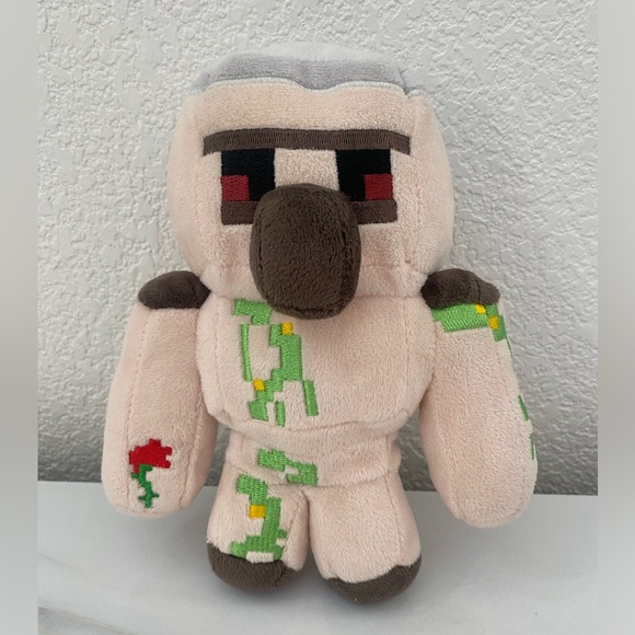 Minecraft | Toys | Mojang Jinx Minecraft Happy Explorer Iron Golem Red ...